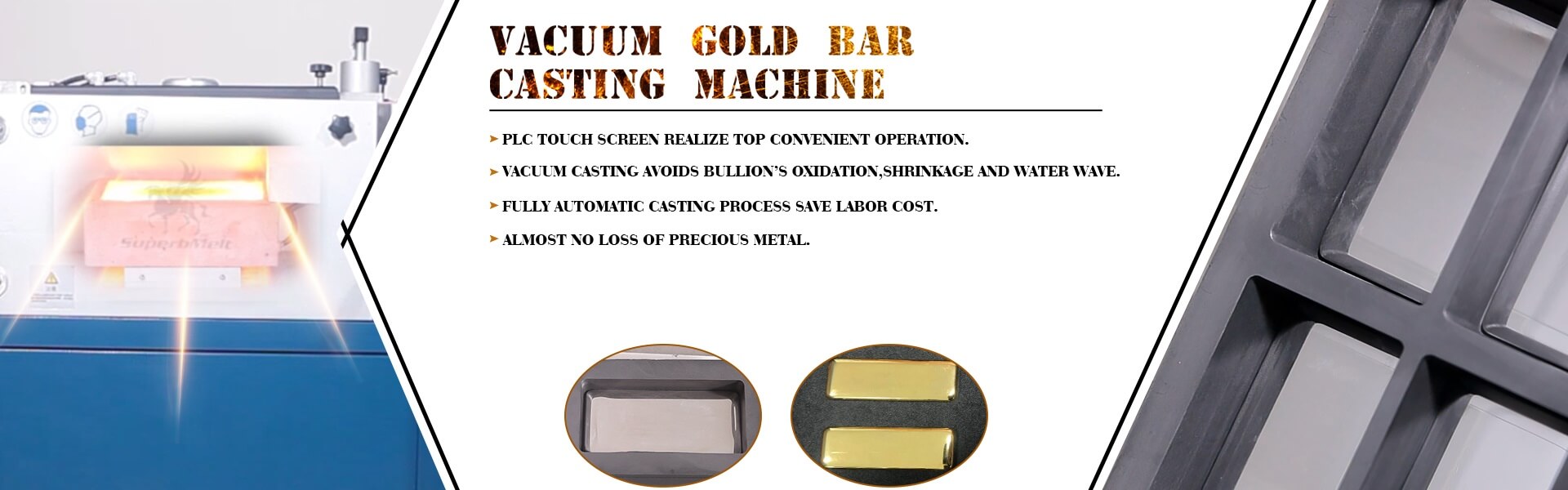 Jewelry Machines for Gold, Silver, Platinum Melting and Casting in China