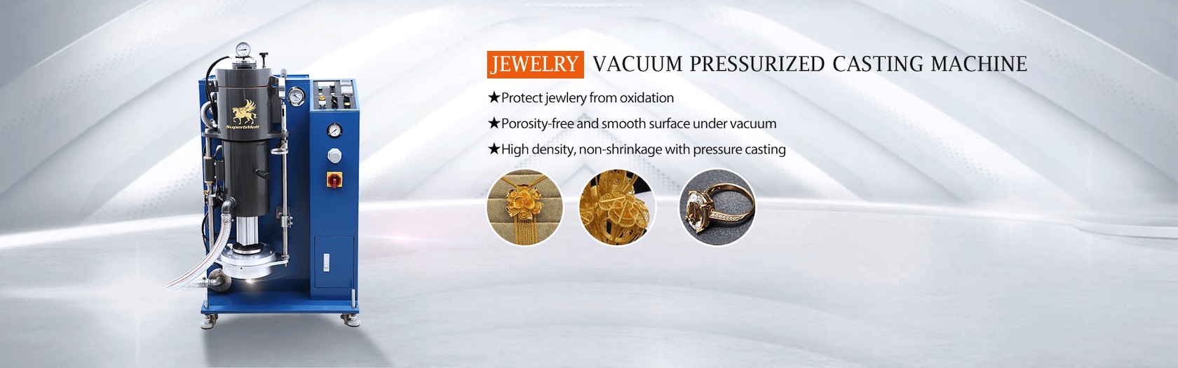 Jewelry Machines for Gold, Silver, Platinum Melting and Casting in China